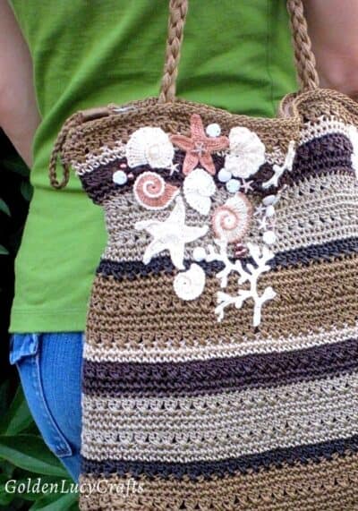 Ideas on Use of Crochet Appliques for Embellishment - GoldenLucyCrafts