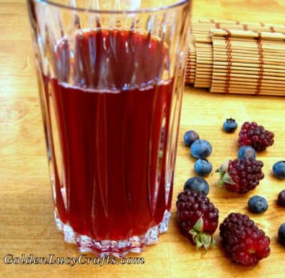 Berry Drink Kompot, Ukrainian Recipes - GoldenLucyCrafts