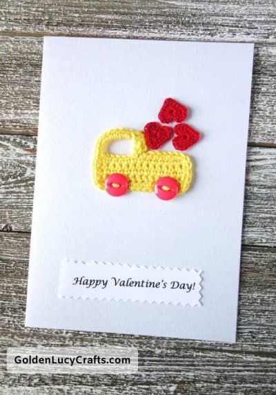 DIY Valentine’s Day Card Ideas, Handmade Cards - GoldenLucyCrafts