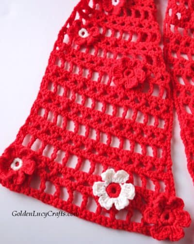 Crochet Chain Scarf, Necklace, Free Crochet Pattern - GoldenLucyCrafts