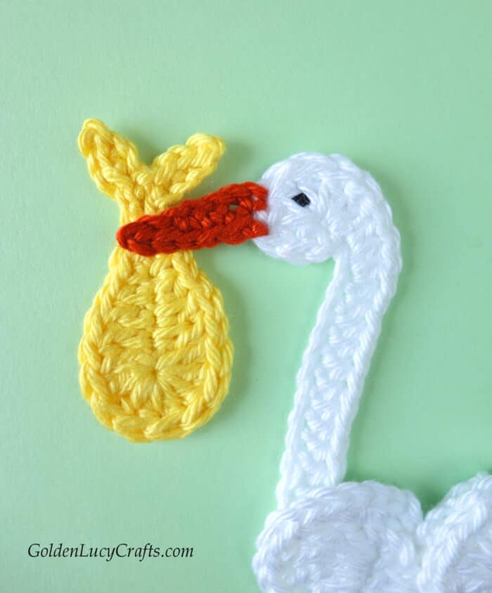 Mouse Applique, Free Crochet Pattern - GoldenLucyCrafts