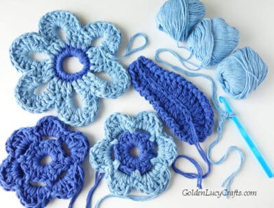Crochet Rug Pattern, Flower Rug - GoldenLucyCrafts