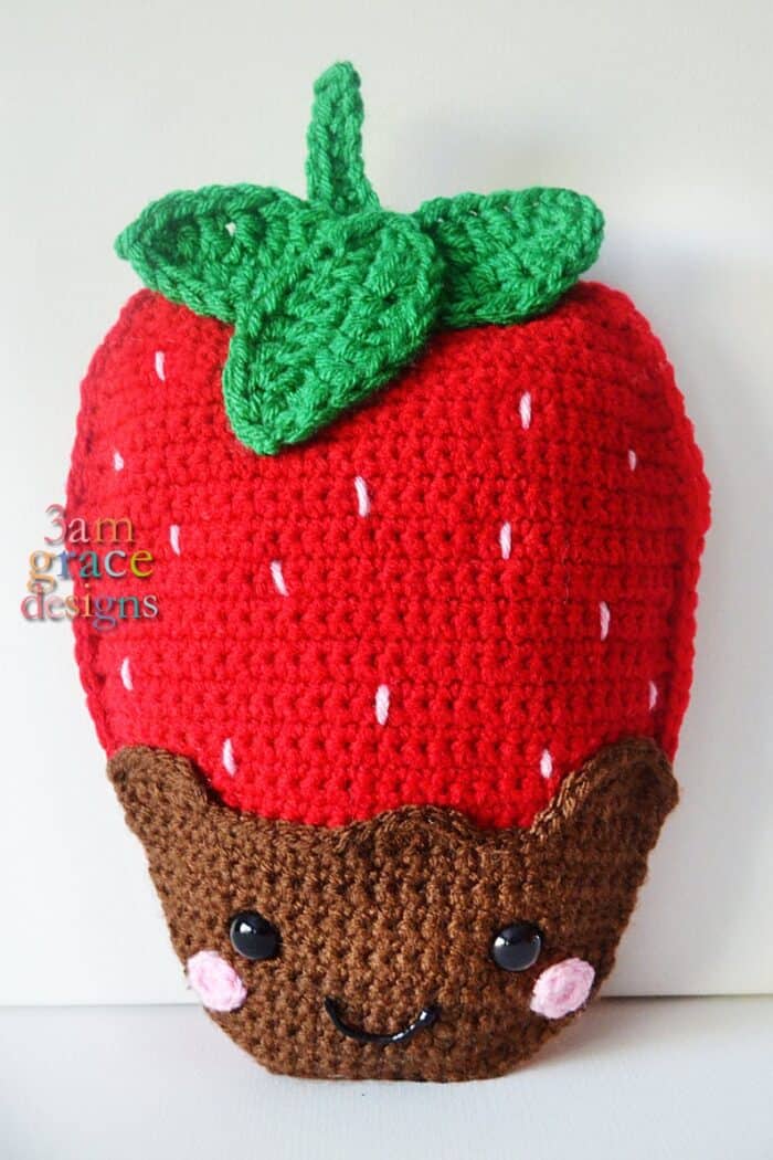 Strawberry Crochet Pattern Collection - GoldenLucyCrafts