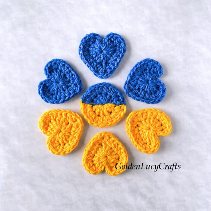 Crochet Ukrainian Sunflower - GoldenLucyCrafts