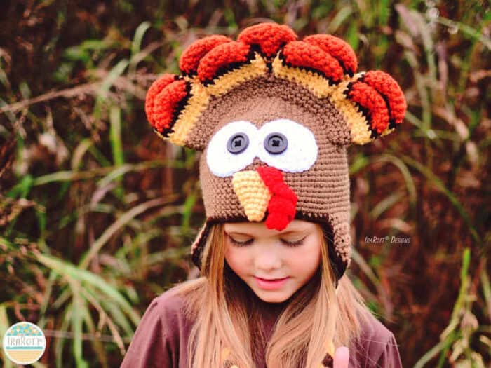 Thanksgiving Turkey Crochet Pattern Collection - GoldenLucyCrafts