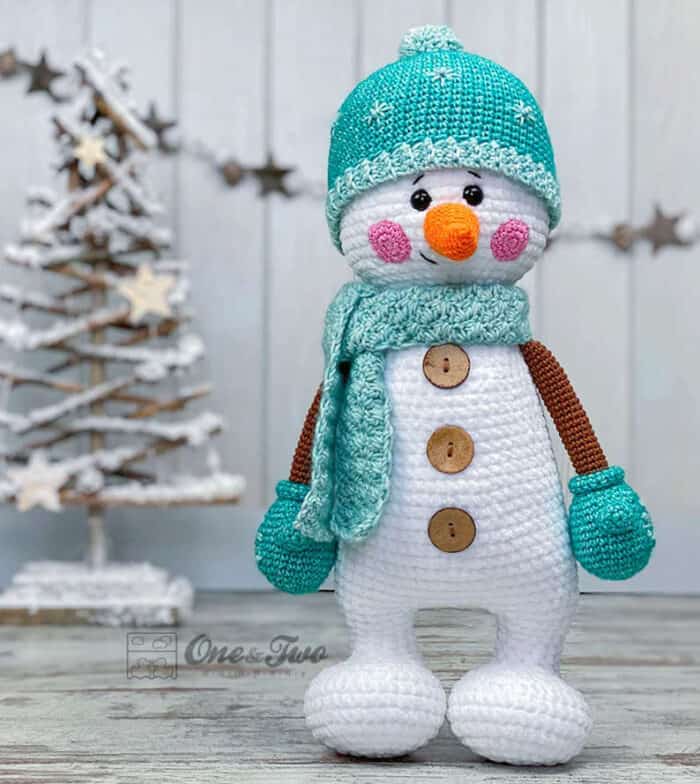 Snowman Crochet Pattern Collection - GoldenLucyCrafts