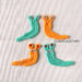 Crochet Slug Applique, Slugs and Kisses - GoldenLucyCrafts