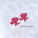 Bleeding Heart Applique, Free Crochet Pattern - GoldenLucyCrafts