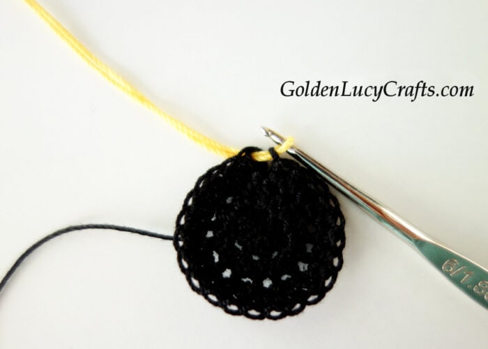 Total Solar Eclipse, Free Crochet Pattern - GoldenLucyCrafts