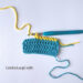 How to Crochet Twisted Single Crochet Stitch - GoldenLucyCrafts
